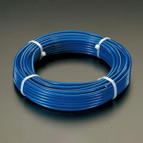 4/ 6mmx 20m/6x 7 ワイヤーロープ[エスコ]の通販｜配管部品.com